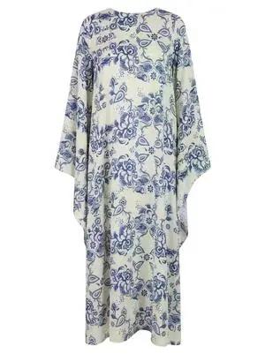 Liu Jo Scarf-print Maxi Dress - Neutrals
