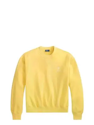 Polo Ralph Lauren Embroidered Crewneck Sweatshirt - Yellow