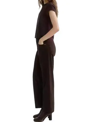 AGOLDE Wide-leg Jeans - Brown