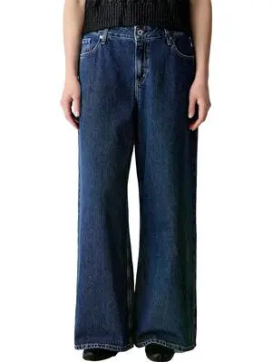 Karl Lagerfeld Wide-leg Jeans - Blue