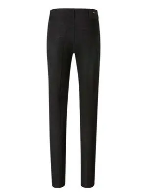 Marco Pescarolo Logo Plaque Jeans - Black