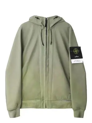Stone Island Soft Shell-r E.dye Jacket - Green