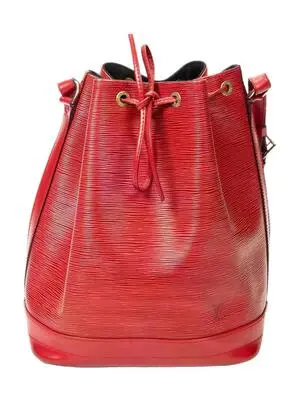 LOUIS VUITTON Epi Noe Gm Bucket Bag - Red