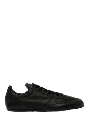Rick Owens Panelled Lace-up Sneakers - Black