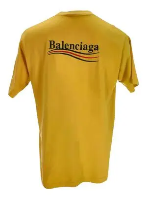 Balenciaga Political Campaign T-shirt - Yellow