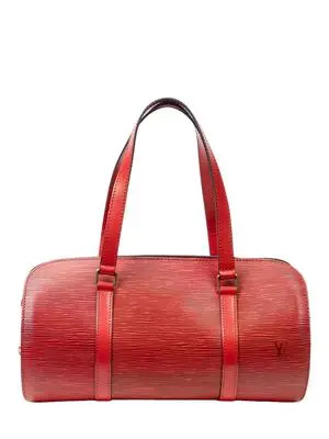 LOUIS VUITTON Soufflot Epi-leather Tote Bag - Red