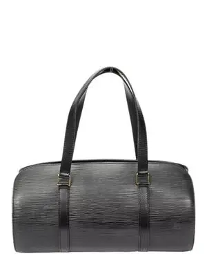 LOUIS VUITTON Soufflot Epi Tote Bag - Black