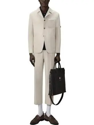 Thom Browne Tapered Chino Trousers - Neutrals