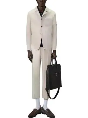 Thom Browne Tapered Chino Trousers - Neutrals