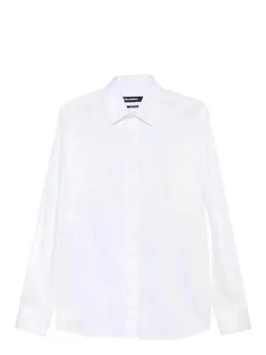 Karl Lagerfeld Long-sleeve Button-down Shirt - White