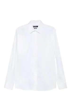 Karl Lagerfeld Long-sleeve Button-down Shirt - White