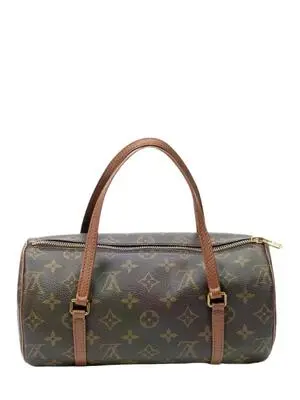 LOUIS VUITTON Louis Vuitton Monogram Canvas Papillon Tote Bag Brown
