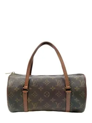LOUIS VUITTON Louis Vuitton Monogram Canvas Papillon Tote Bag Brown