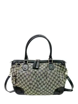 Gucci Medium Sukey Monogram Tote Bag - Neutrals