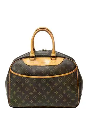 LOUIS VUITTON Monogram Canvas Deauville Tote Bag - Brown