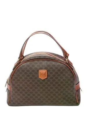 Celine Macadam Patterned Tote Bag - Brown