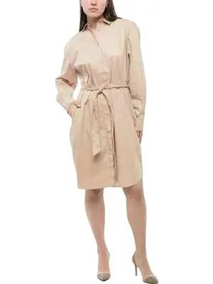Woolrich Belted Mini Dress - Neutrals