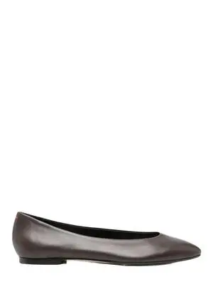 AeydĒ Pointed-toe Ballet Flats - Brown