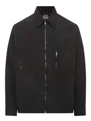 WOOYOUNGMI Zip-up Chest-pocket Shirt - Black