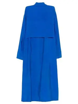 Christian Wijnants Delphi Shirt Midi Dress - Blue