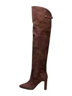 POCHE PARIS Audrey Over-the-knee Boots - Brown