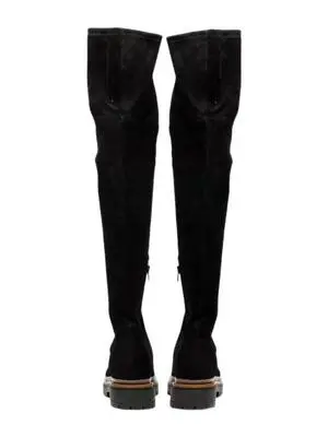 POCHE PARIS Simone Over-the-knee Boots - Black