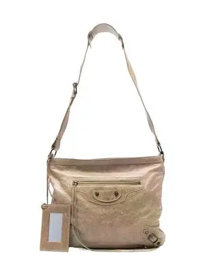 Balenciaga Leather Shoulder Bag - Neutrals