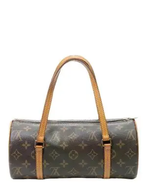 LOUIS VUITTON Papillon Monogram Canvas Tote Bag - Brown