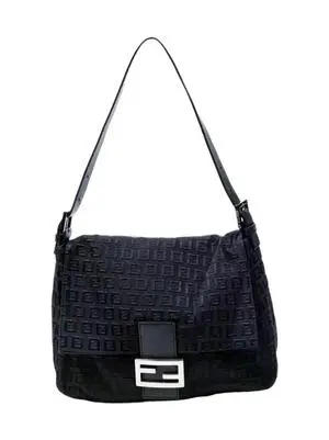 Fendi Mama Forever Shoulder Bag - Black