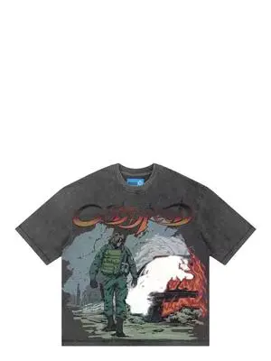 GODSPEED Graphic-print T-shirt - Grey