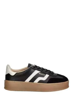 Gant Panelled Flatform Sneakers - Black
