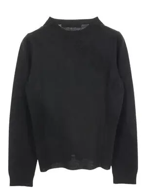 Dior Wool Bee Embroidery Crew Neck Sweater - Black