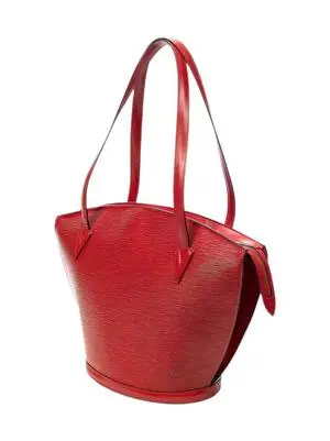 LOUIS VUITTON St-jacques Epi Leather Shoulder Bag - Red