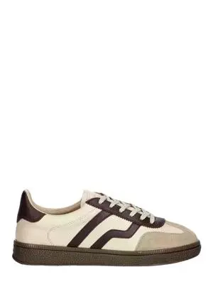 Gant Leather Suede-panel Sneakers - Neutrals