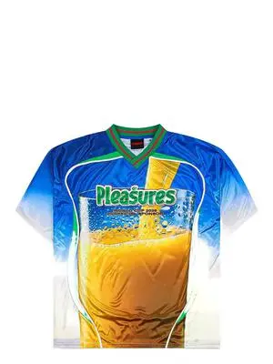 PLEASURES Graphic Print T-shirt - Blue