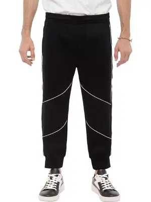 Neil Barrett Modernist Skinny-fit Track Pants - Black