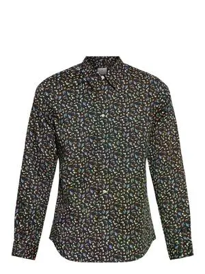 Paul Smith Floral-print Shirt - Black