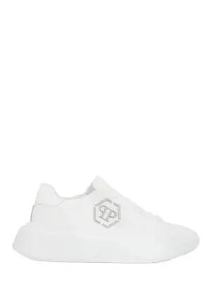 Philipp Plein Godzilla Runner Hexagon Sneakers - White
