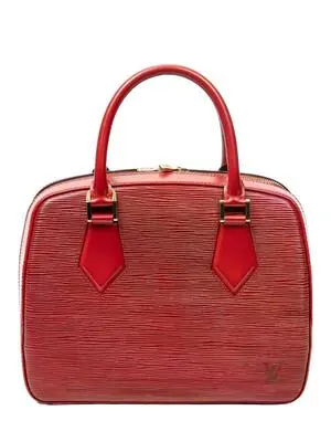 LOUIS VUITTON Louis Vuitton Epi Leather Sablons Tote Bag Red
