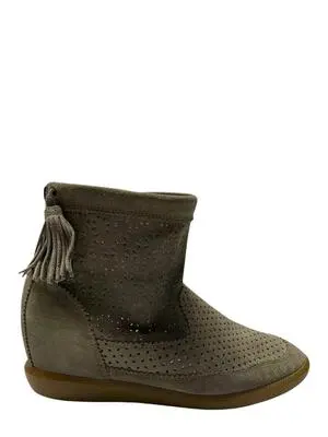 ISABEL MARANT VINTAGE Isabel Marant Vintage Basley Perforated Ankle Boots