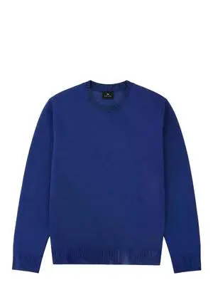 Paul Smith Merino Wool Crew Neck Sweater - Blue