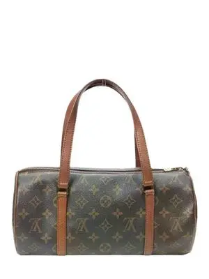 LOUIS VUITTON Papillon Monogram Handbag - Brown