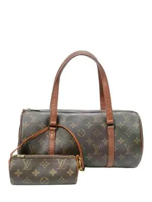 LOUIS VUITTON Louis Vuitton Papillon Monogram Handbag Brown
