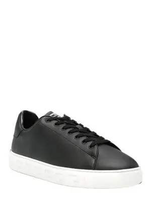 Versace Greca-sole Low-top Sneakers - Black
