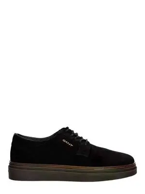 Gant Suede Lace-up Sneakers - Black