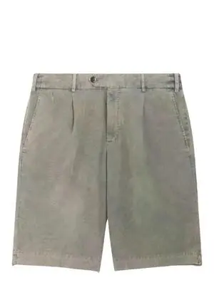 PT TORINO Pleated Shorts - Grey