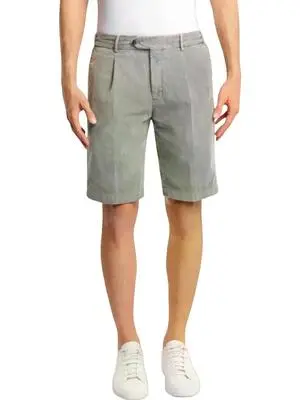 PT TORINO Pleated Shorts - Grey