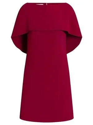 ALBERTA FERRETTI Alberta Ferretti Red Overlay Mini Dress
