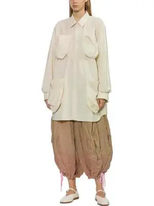 Comme Des Garçons Cotton Shirt - Neutrals