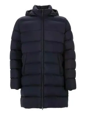 Herno Hooded Padded Jacket - Blue